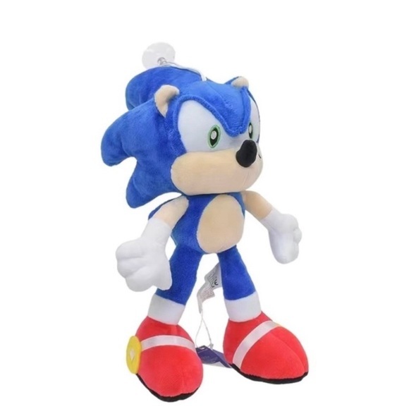 Sonic | Toys | Sonic The Hedgehog Sonic 9 Inch Plushie Nwot | Poshmark